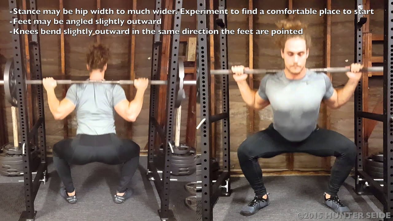 How to Squat PROFICIENTLY!!!! High and Low Bar Barbell Back Squat Tutorials - YouTube