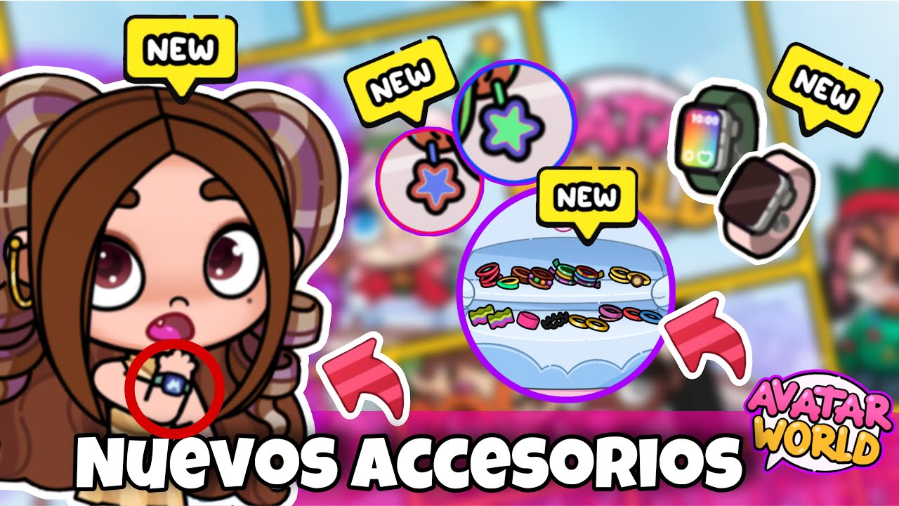 COMO TENER LOS NUEVOS ACCESORIOS *NUEVA ACTULIZACION* en Avatar World ...