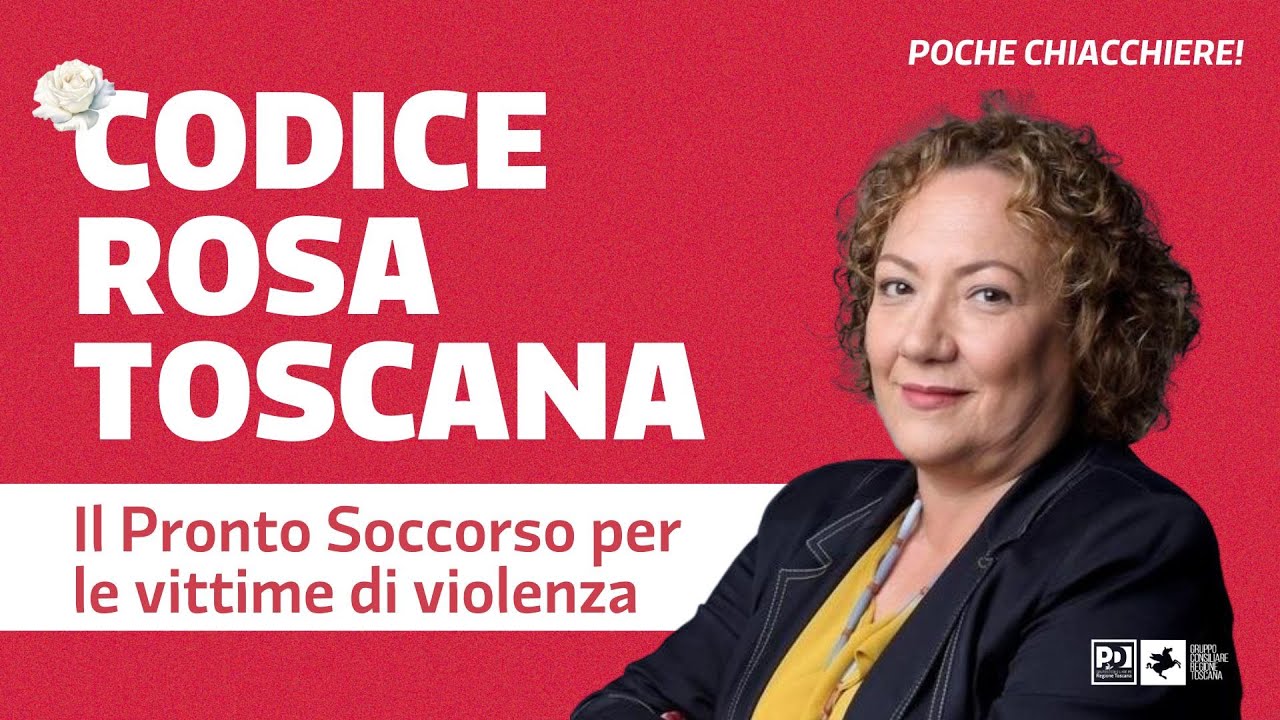 BASTA VIOLENZE. L’esperienza positiva del Codice Rosa in Toscana - YouTube