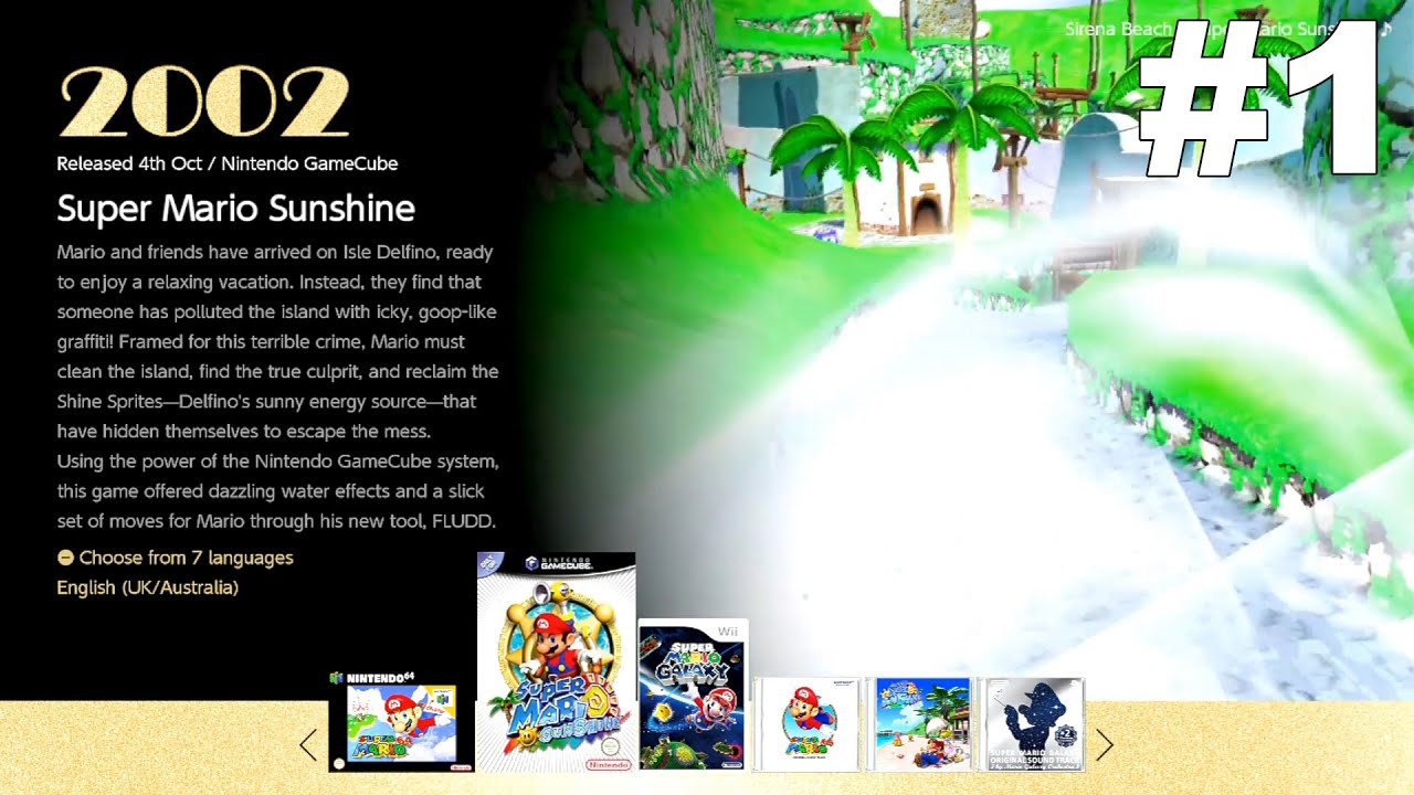 Super Mario Sunshine REMASTERED Gameplay Walkthrough Part 1 - YouTube