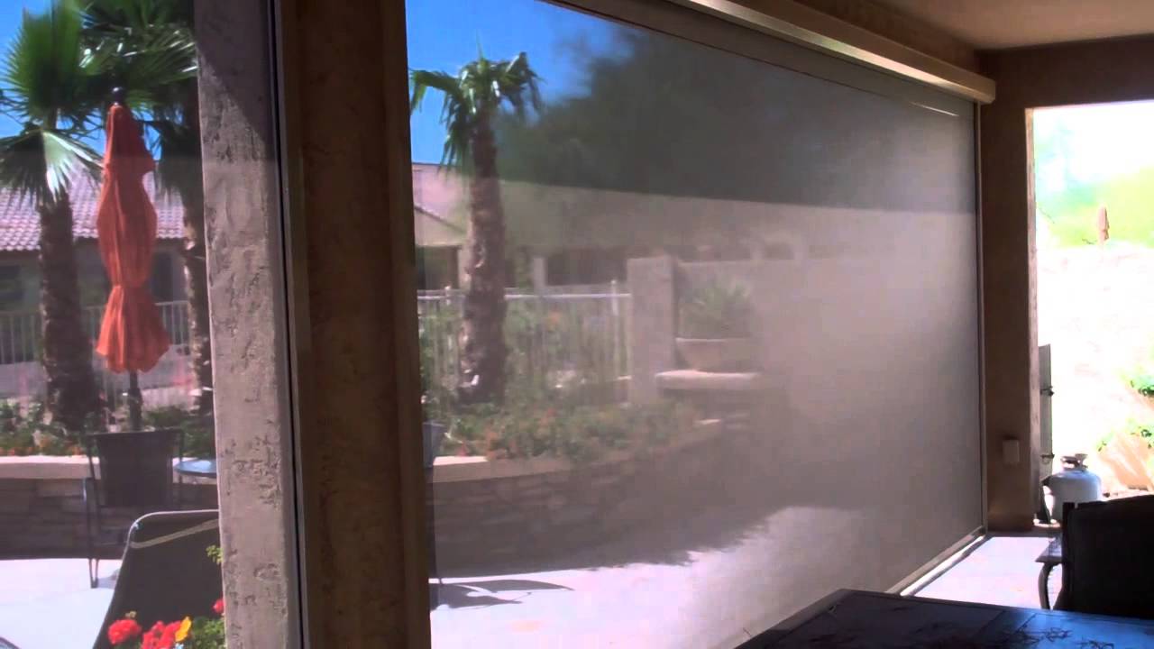 Patio Shade Installation Showing Recessed Mounting Options - YouTube