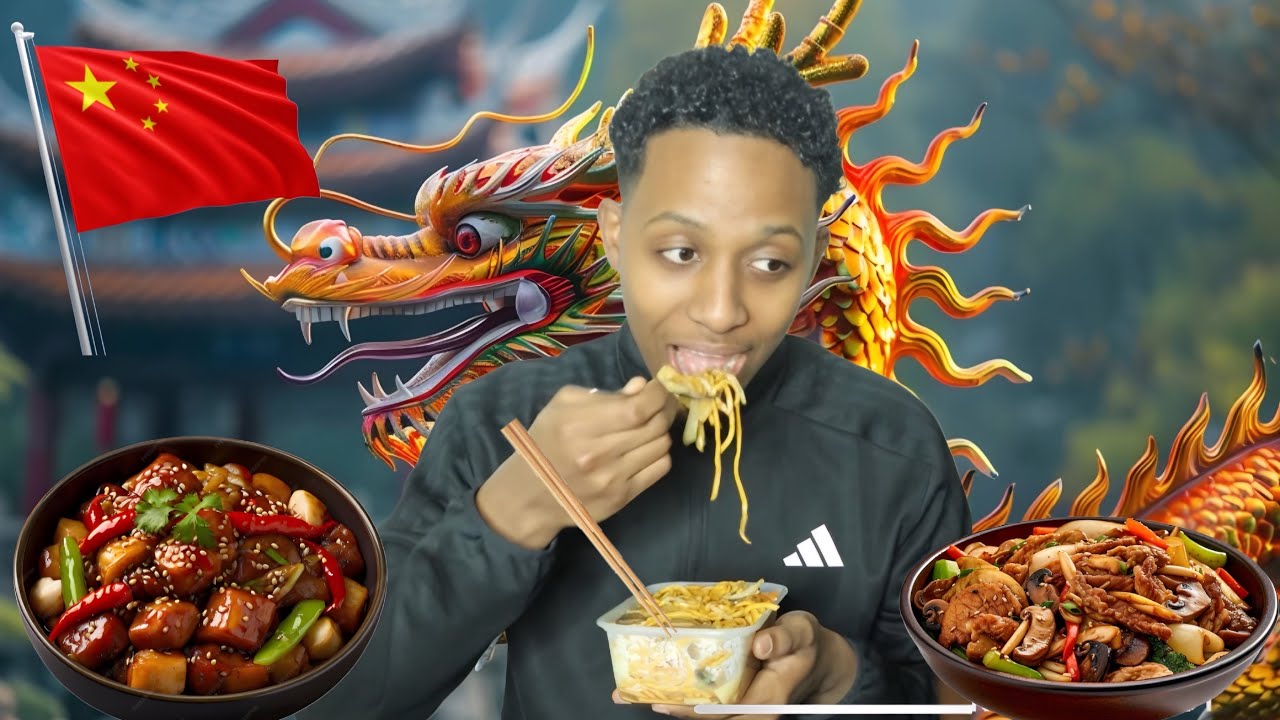 Trying Out Chinese Food For The First Time!! - YouTube