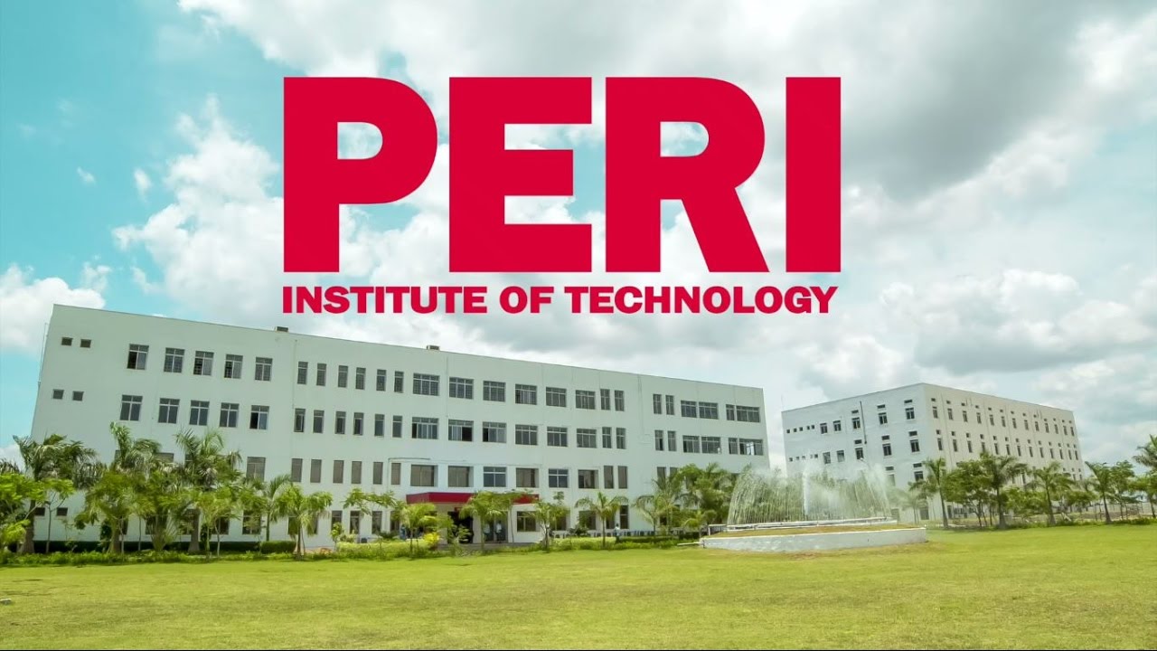 PERI Institute of Technology - Snippet about our Campus - YouTube