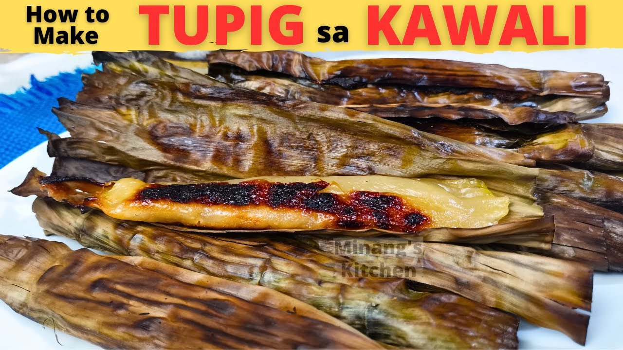 TUPIG SA KAWALI | Ganito Lang Kadali Ang Pagluluto Ng TUPIG | KAKANIN ...