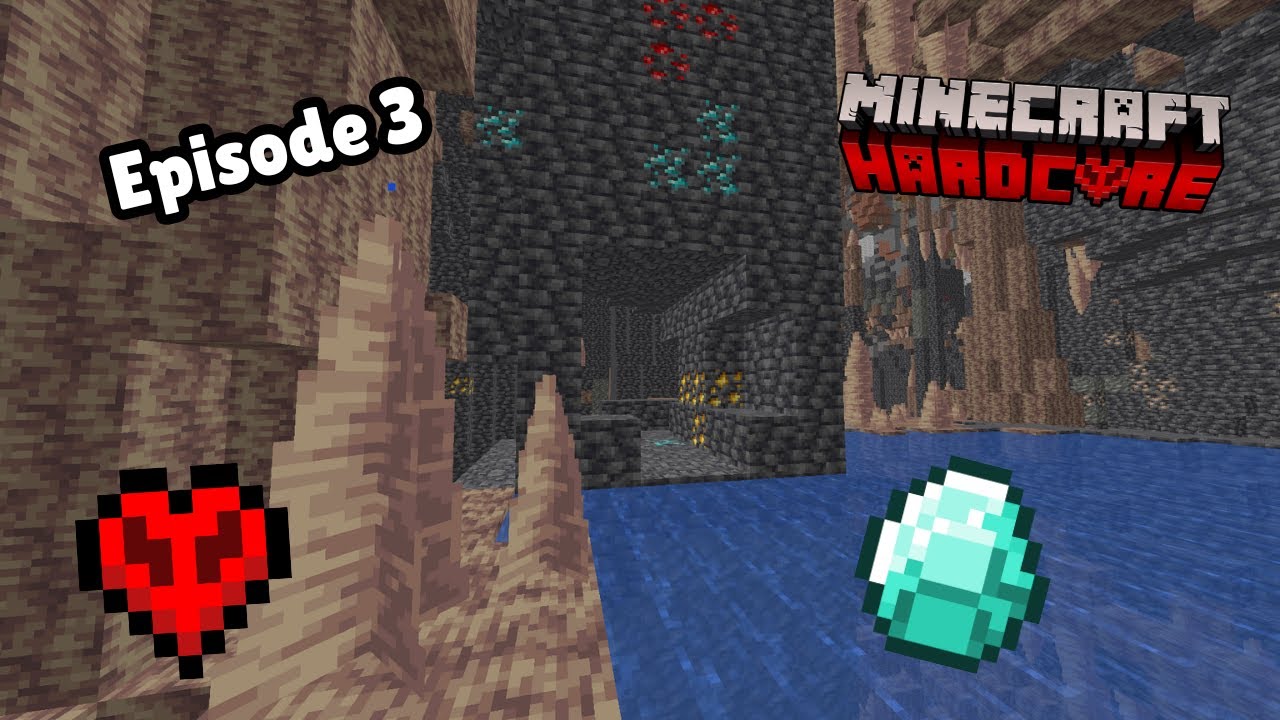 The BEST mining trip in HARDCORE minecraft - YouTube