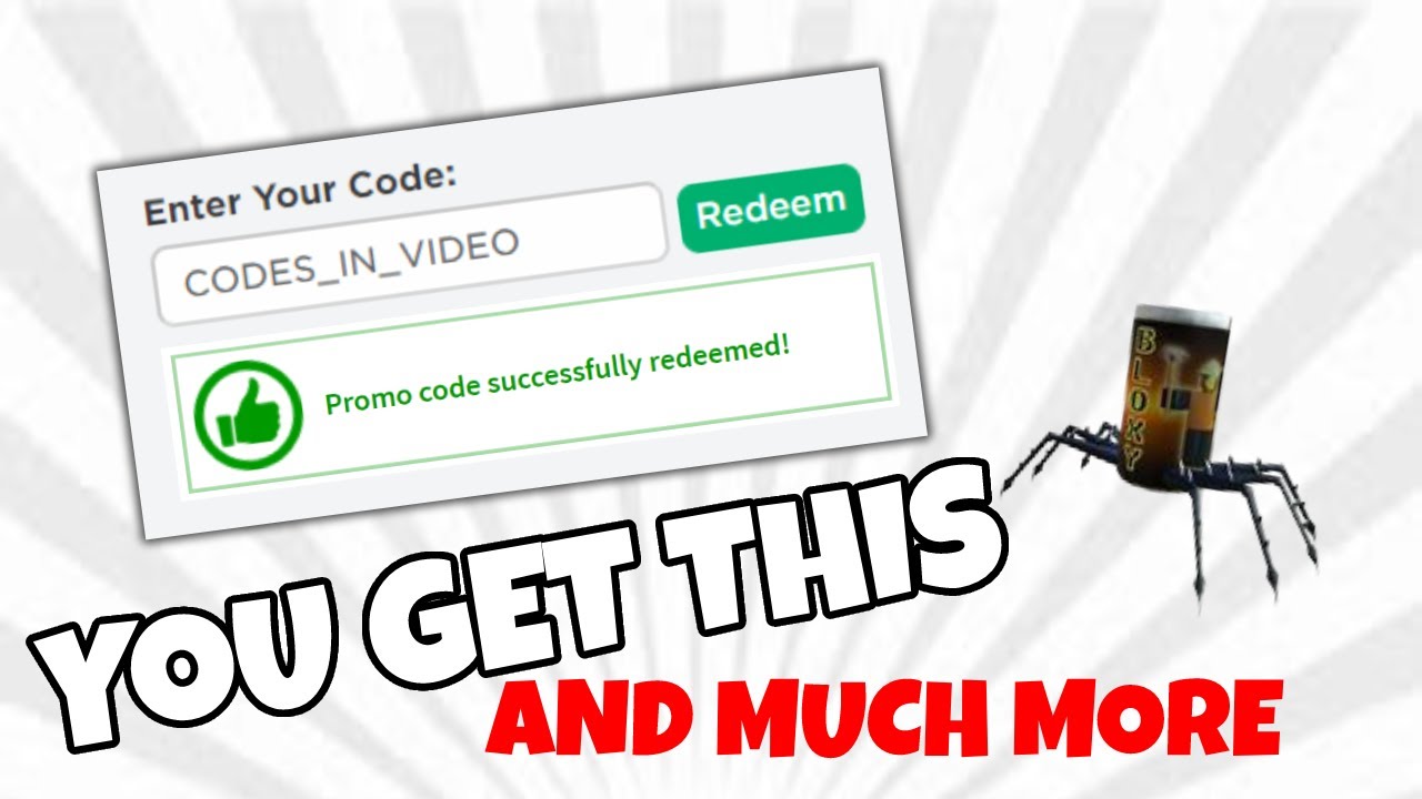ALL promocodes AND codes for FREE ITEMS (Roblox May Promocodes) - YouTube