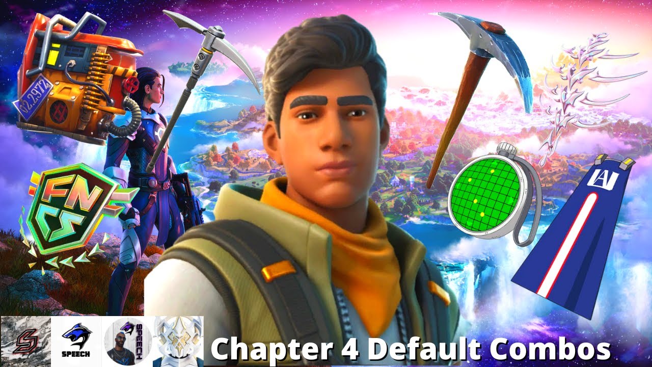 Chapter 4 Default Combos (Fortnite Battle Royale) - YouTube