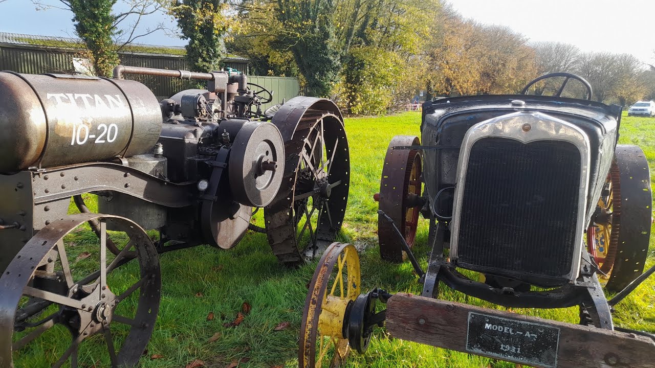 Titan 10 20 Ford model A conversion to a tractor original factory ...