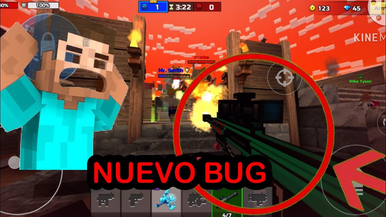 Nuevo Bug En El Mapa De Cuchillos 😱 PG3D - YouTube