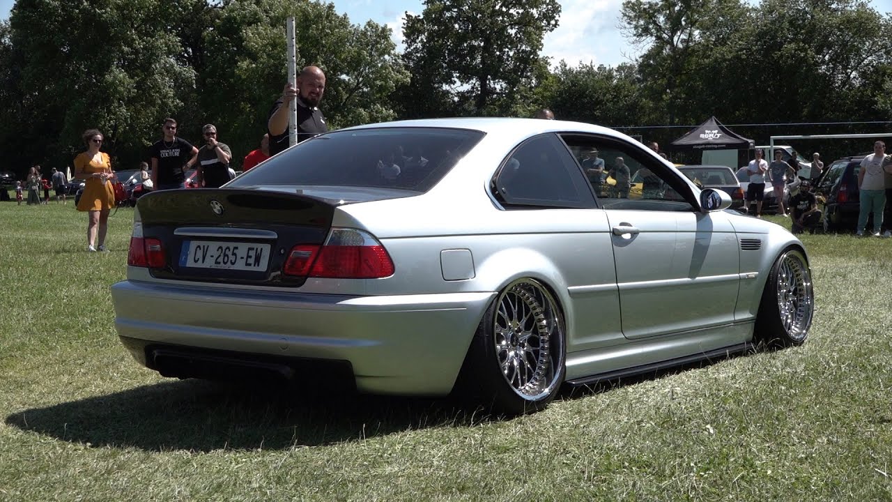 BMW M3 E46 Coupé Stance Tuning - YouTube