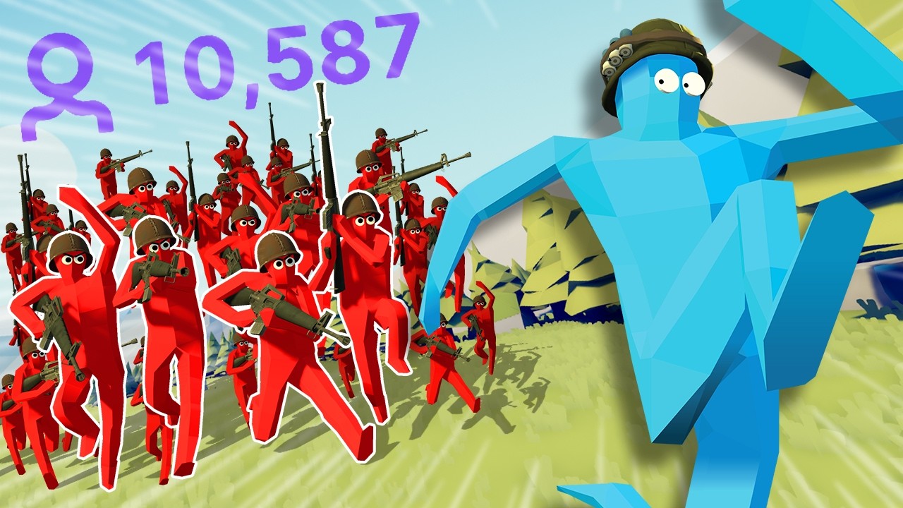 I made 1 guy fight ALL of Twitch Chat in TABS - YouTube