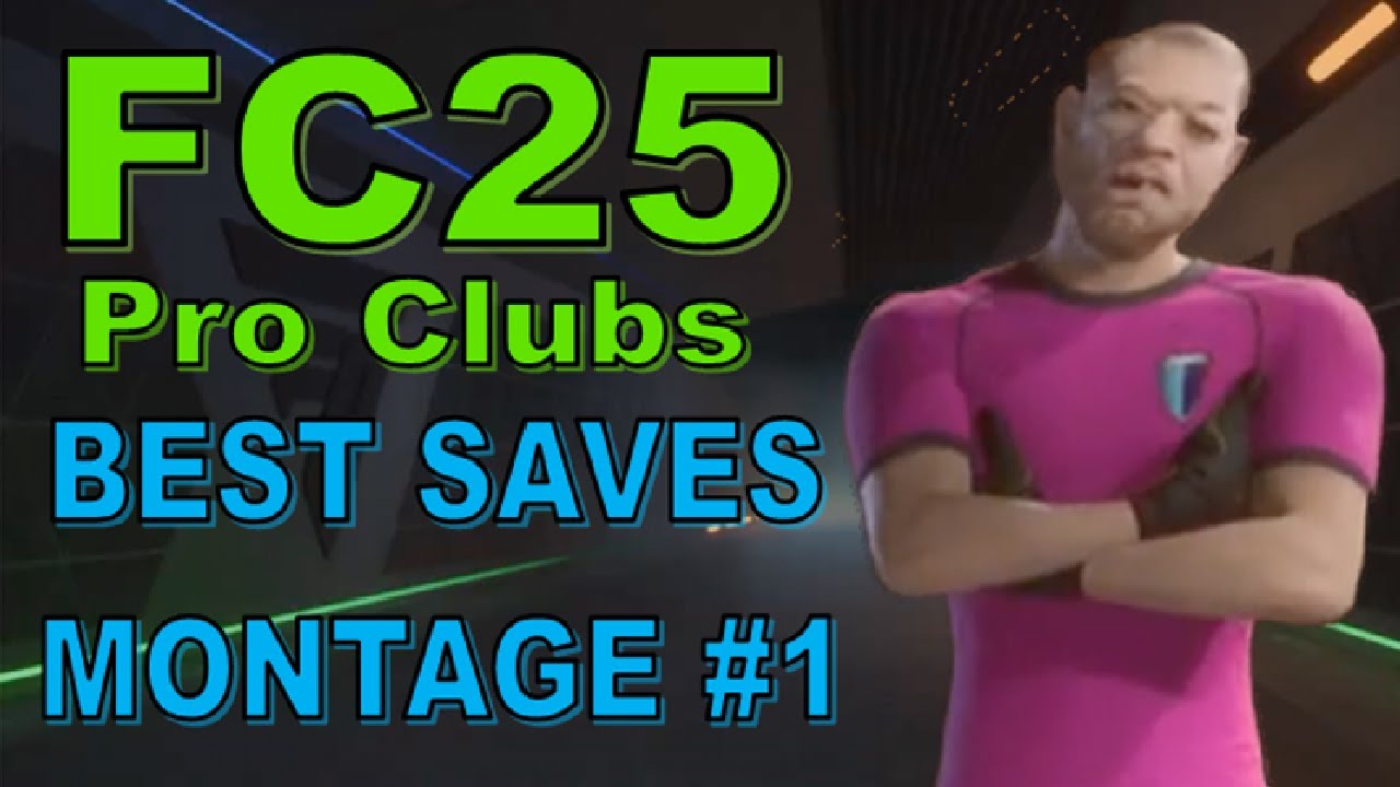 EA FC25 PRO CLUBS GOALKEEPER | BEST SAVES COMPILATION #1 - YouTube