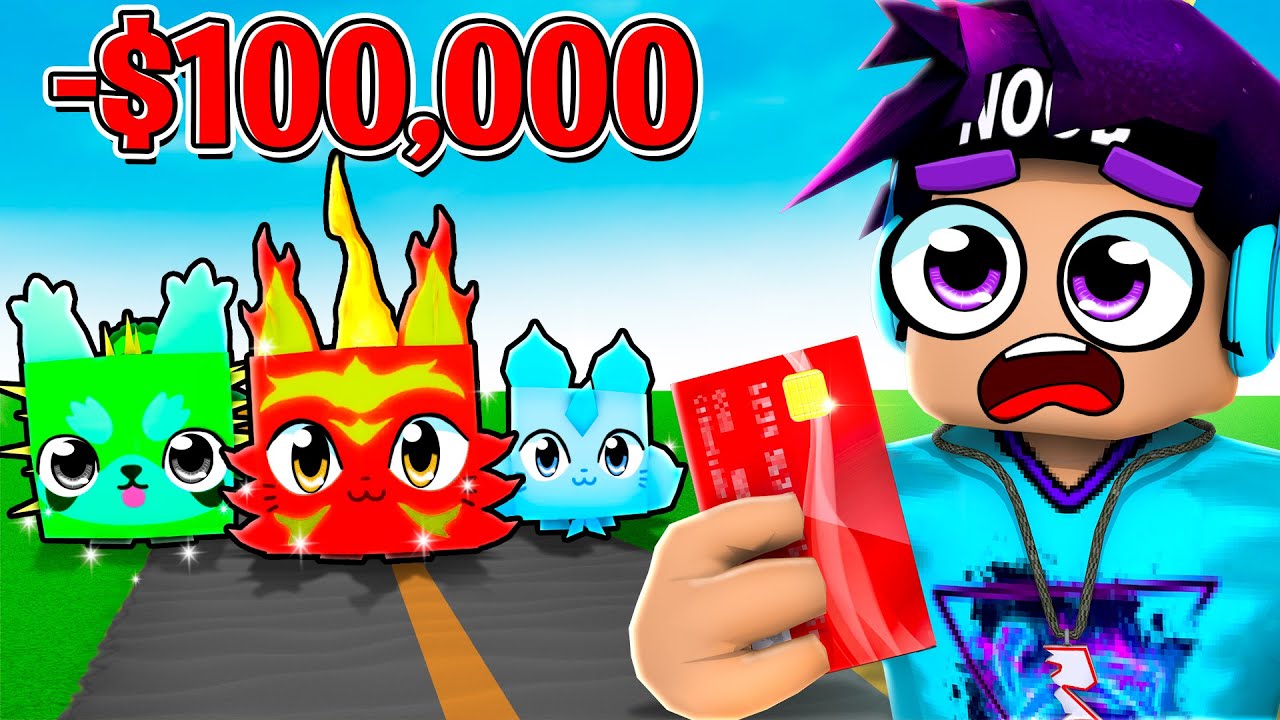 Spending $100,000 on ELEMENTAL PETS in Pet Simulator X! - YouTube