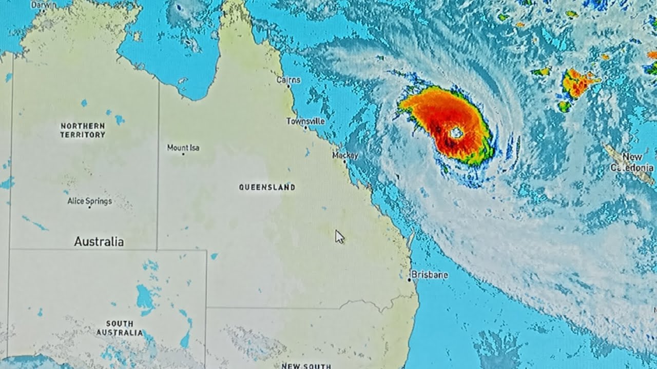 Queensland cyclone Alfred cat 3, Possiblity of landfall Thursday 6th ...