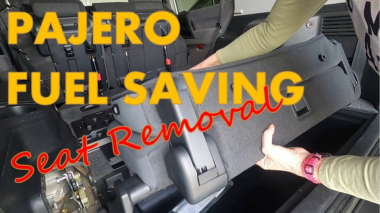 Remove Pajero seats NP 2004 - 2nd and 3rd Row plus how to flip 2nd row ...