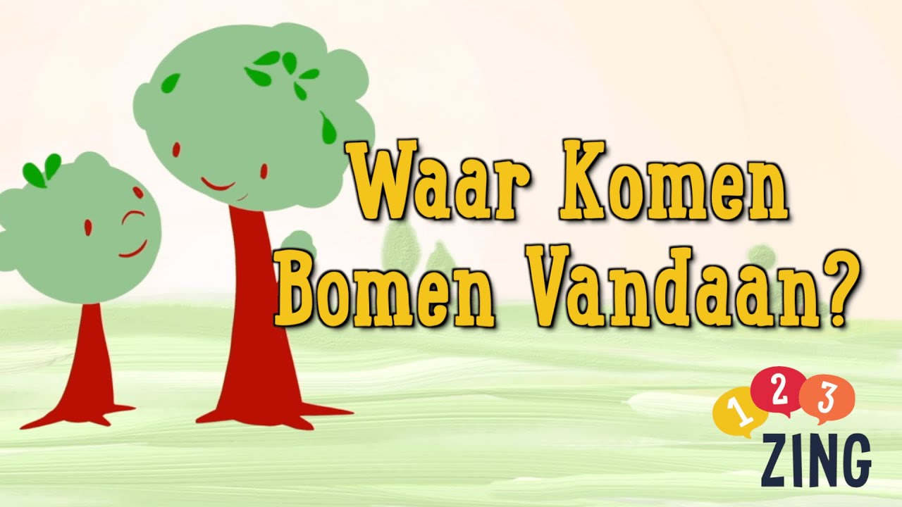 123ZING - Waar Komen Bomen Vandaan? (Kinderboekenweeklied 2022 Groep 3 ...