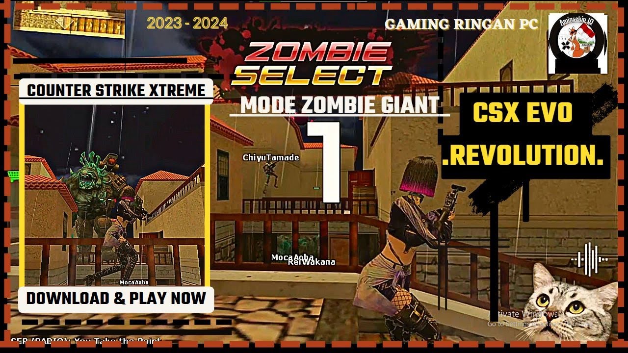 COUNTER STRIKE EXTREME csx patch 21 Zombie Giant [LINK DOWNLOAD] - YouTube