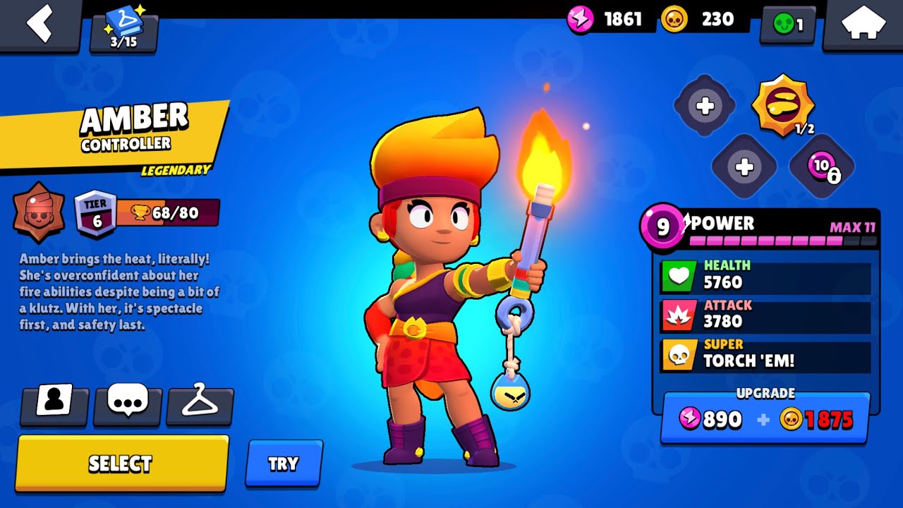 *DESTROYING* Solo Showdown w/ Amber! - Brawl Stars - YouTube