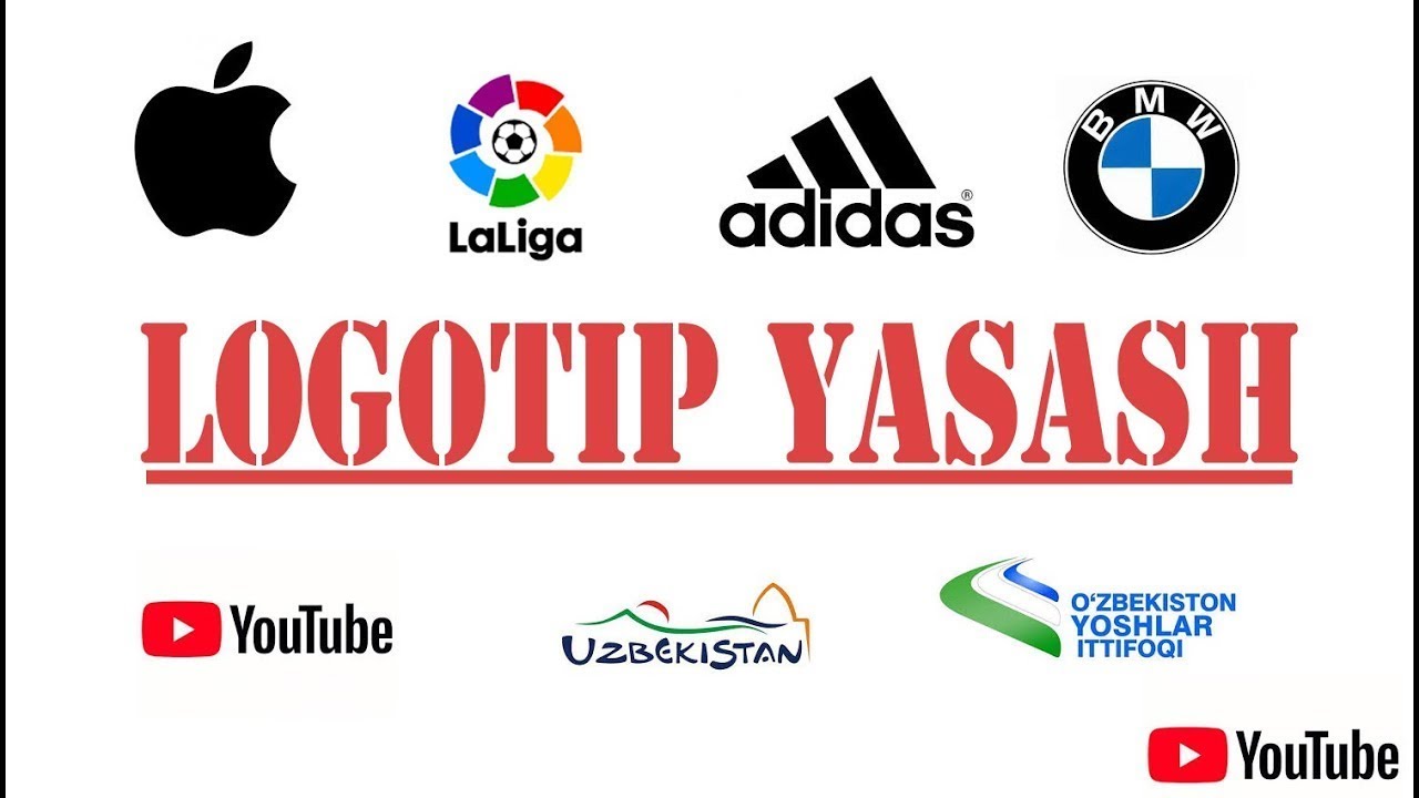 Logotip Yasash || Tekinga || Sayt Orqali. - YouTube