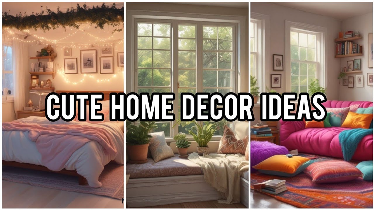 Cute Home Decor Ideas | Home Decor Inspiration - YouTube