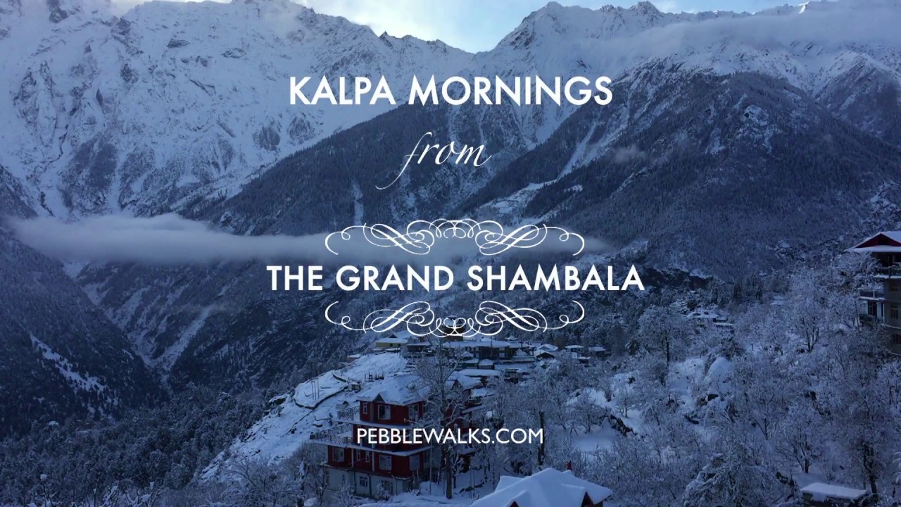 Winter Mornings from The Grand Shambala in Kalpa - YouTube