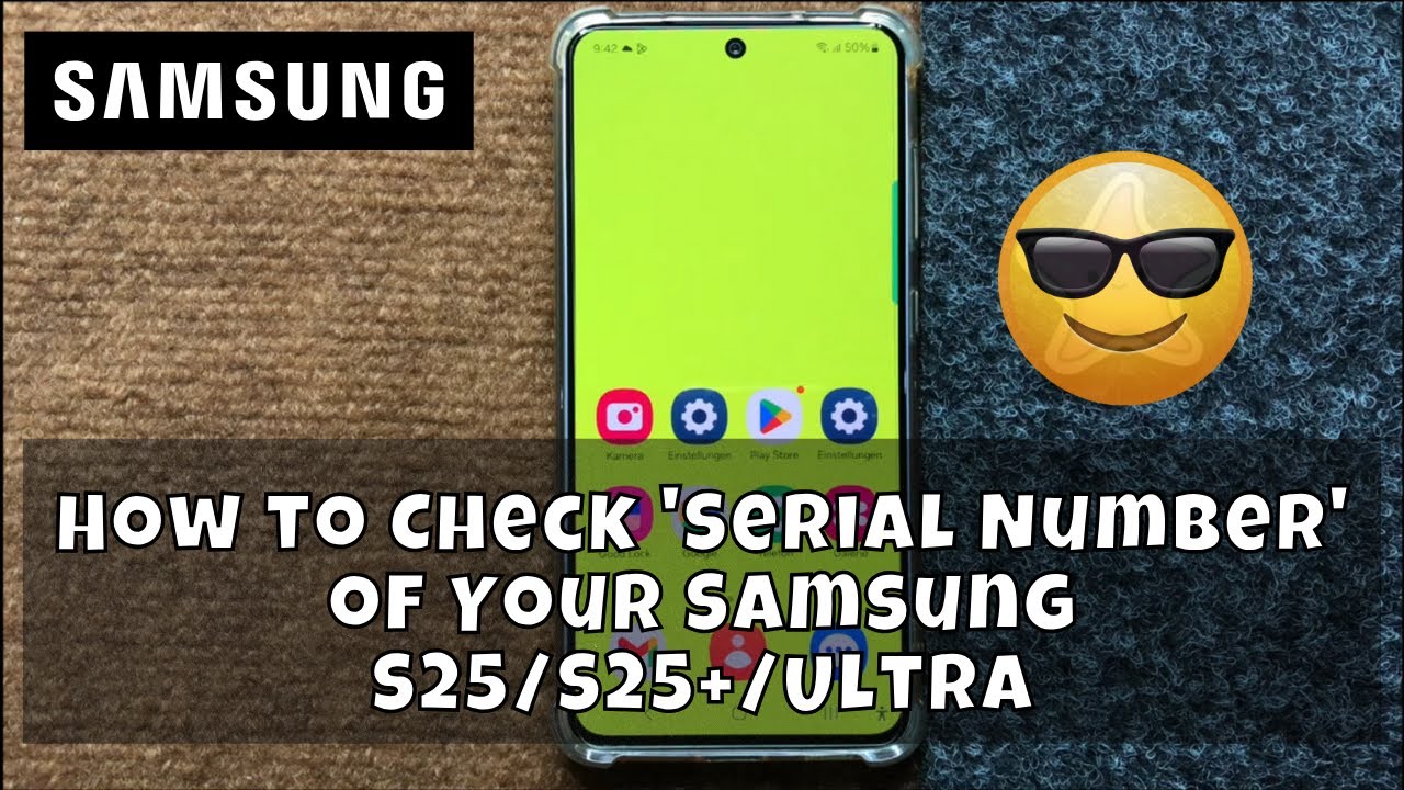How to Check 'Serial Number' of Your Samsung S25/S25+/Ultra - YouTube