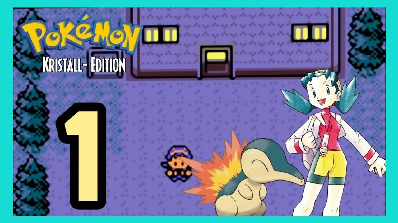 Pokémon Kristall Gameplay Walkthrough #1 Ich wähle dich Feurigel ...