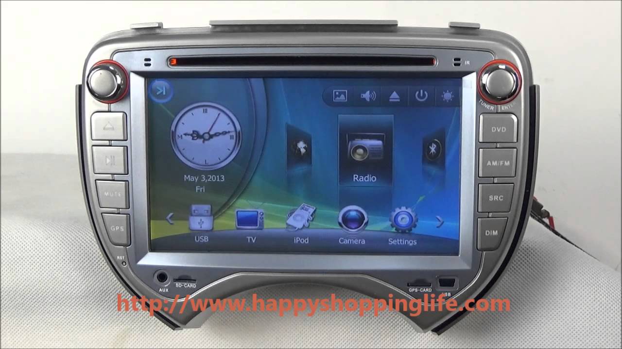Nissan March 2010-2015 Car Stereo DVD Bluetooth GPS Navigation Audio TV ...