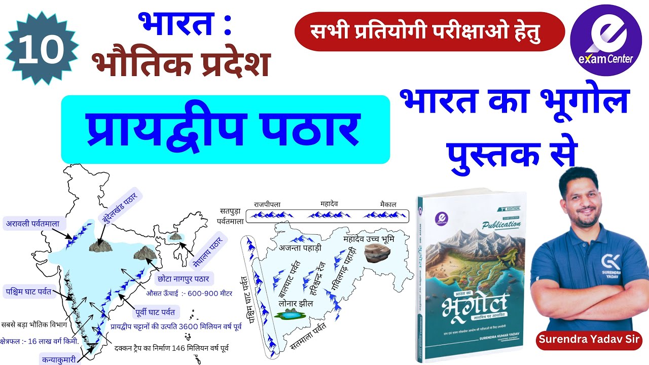 Peninsular Plateau of India | भारत का प्रायद्वीपीय पठार | Indian ...
