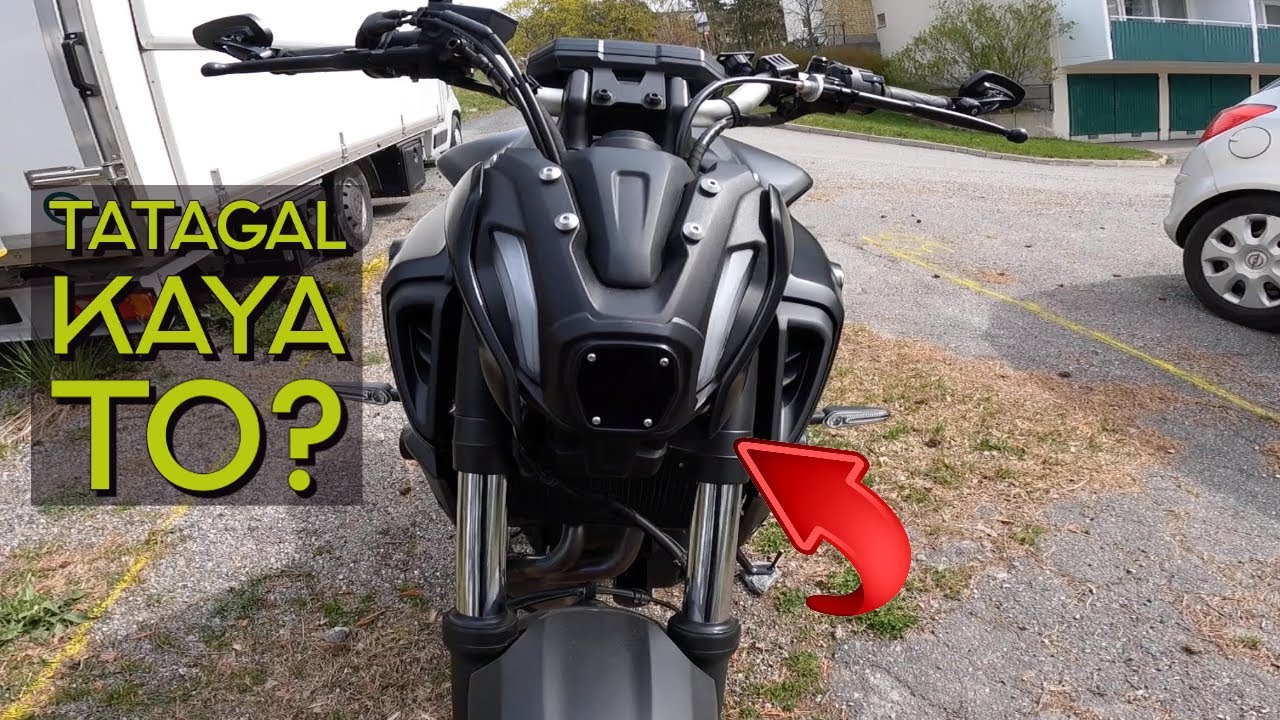 MT07 Headlight Protector Installation - YouTube