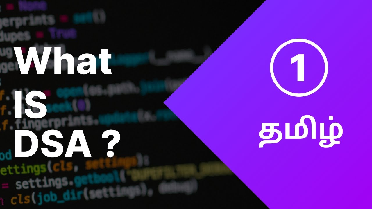 Introduction To Data Structures Tamil Delite Coder Advanced Dsa 3163