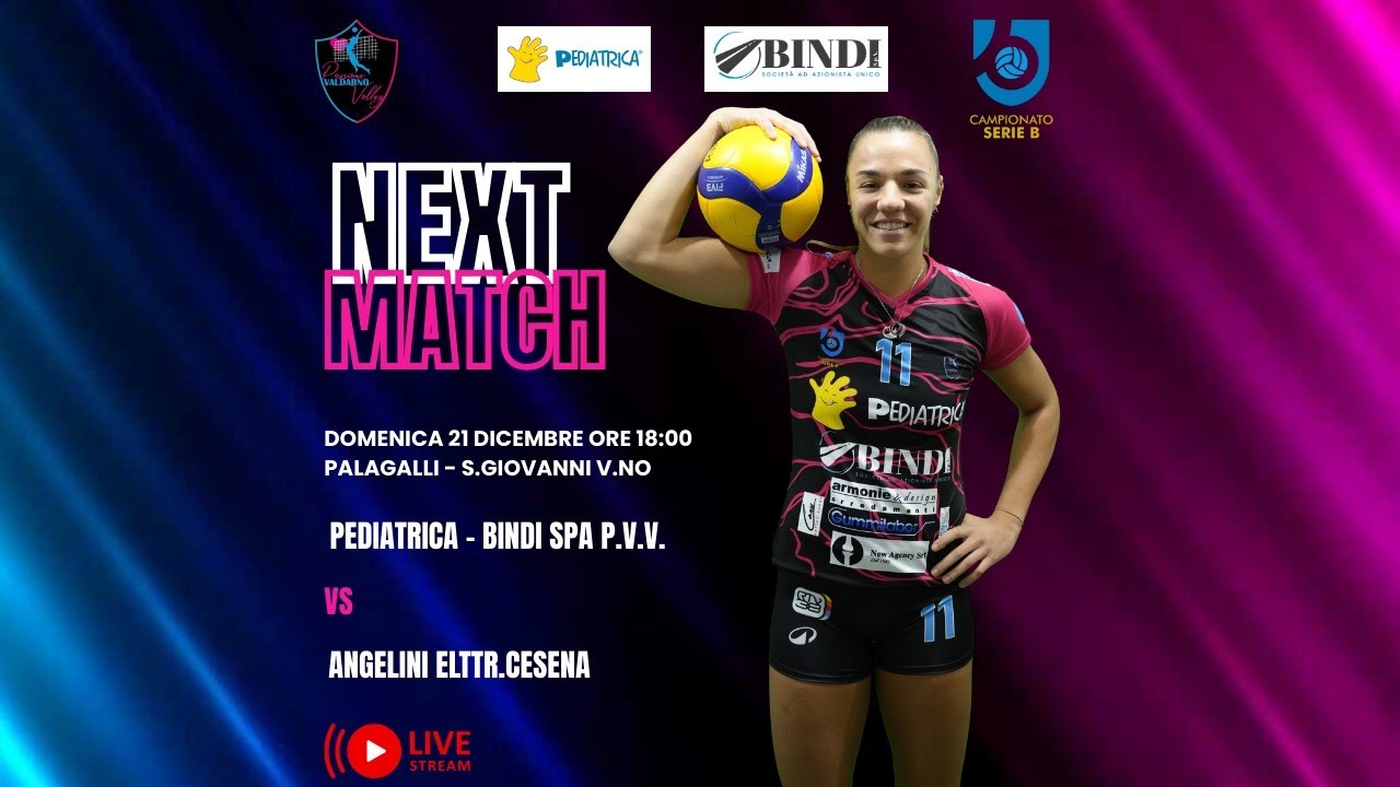 PEDIATRICA-BINDI PASSIONE V.VOLLEY VS ANGELINI ELET.CESENA - YouTube