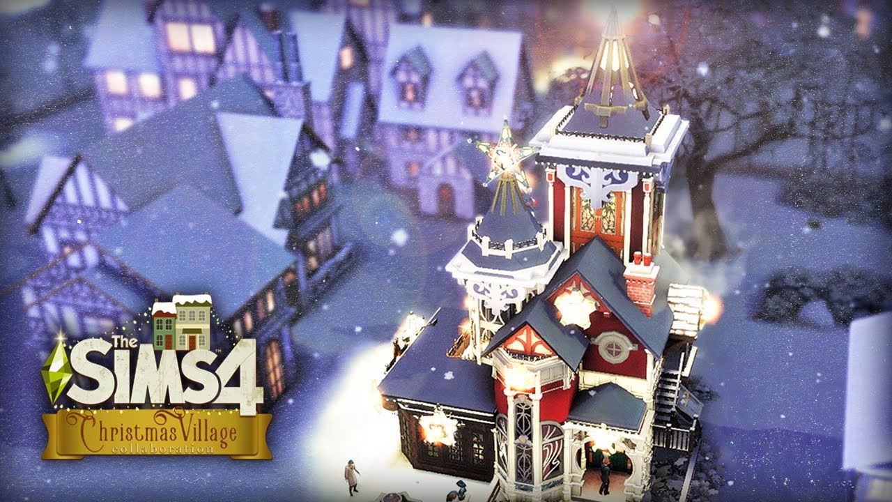 Schmule's Christmas Light 🎄🌟 | The Sims 4 Stop Motion Build | No CC ...