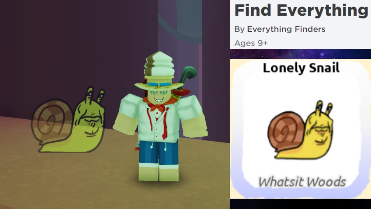 [Tutorial] How To Find The Lonely Snail In Find Everything by ...