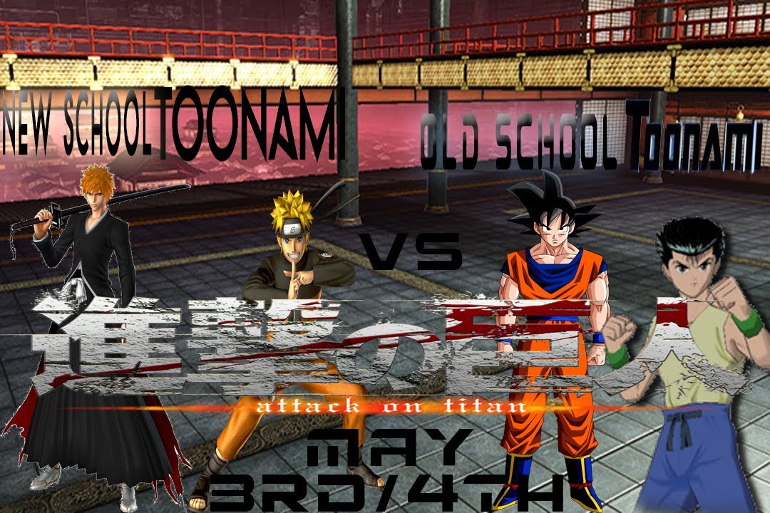 J Stars Victory VS New Toonami vs Old Toonami (Attack on Titan coming ...