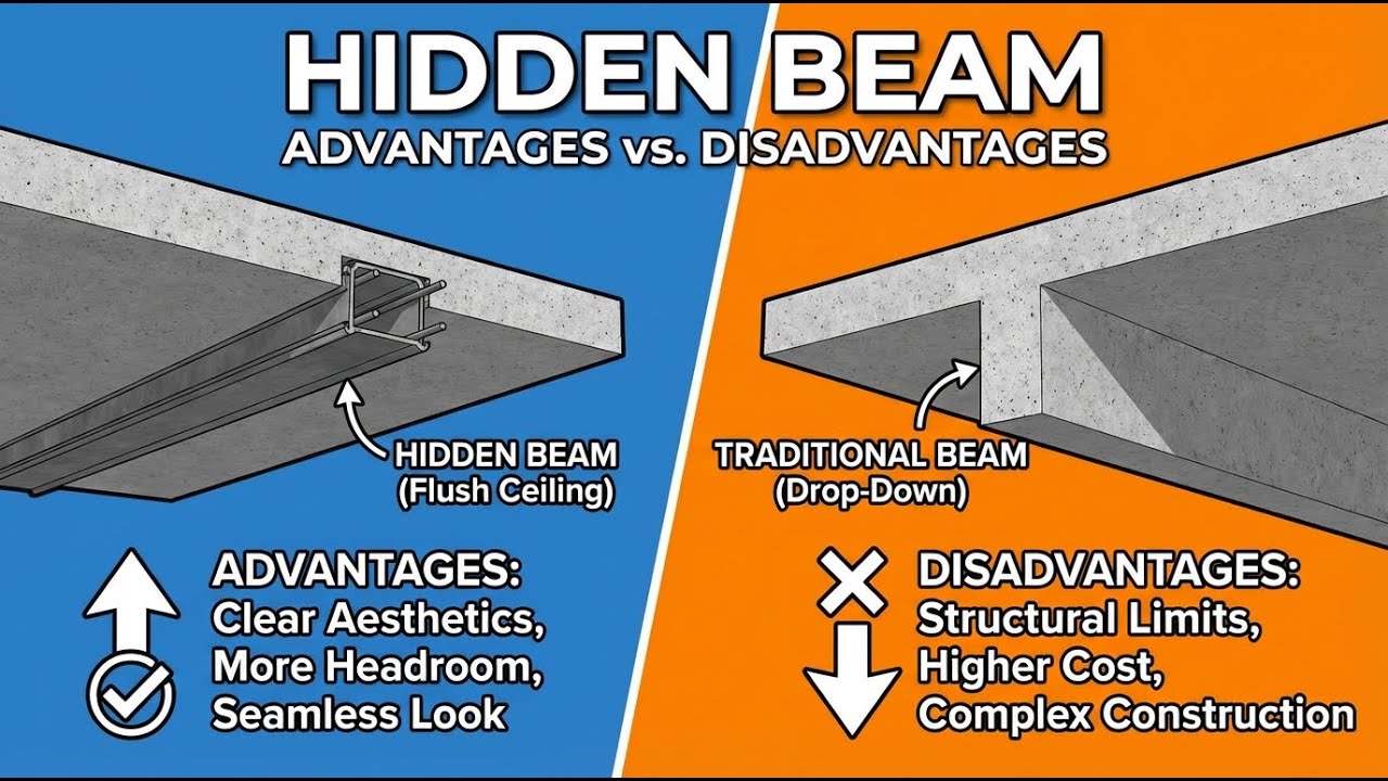 Understanding Slab Beam: An Introduction to Hidden Beams or Concealed ...