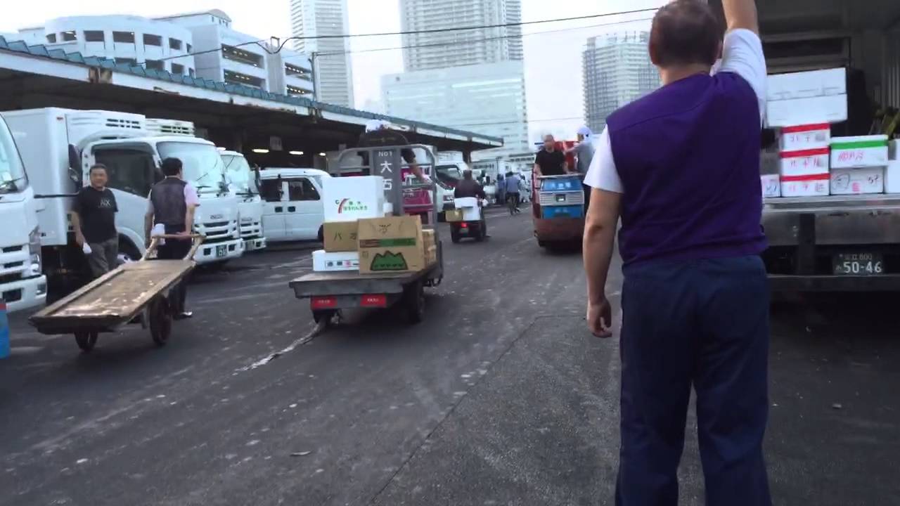 Tokyo Fish Mark (5:30am) - YouTube