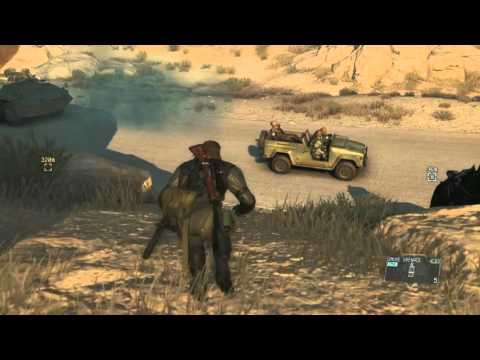 METAL GEAR SOLID 5: Tactical Horse Poop S Rank - YouTube