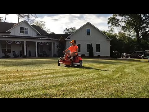 Kids zero turn mower - YouTube