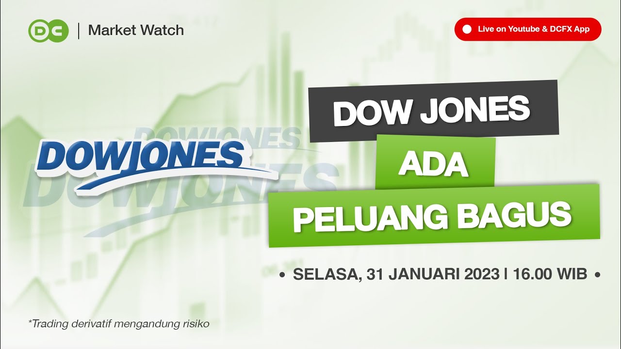Market Watch | Dow Jones ada peluang bagus, simak sampai habis | 31 ...