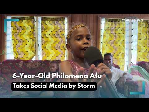 6 Year Old Philomena Afu’s Angelic Voice Goes Viral