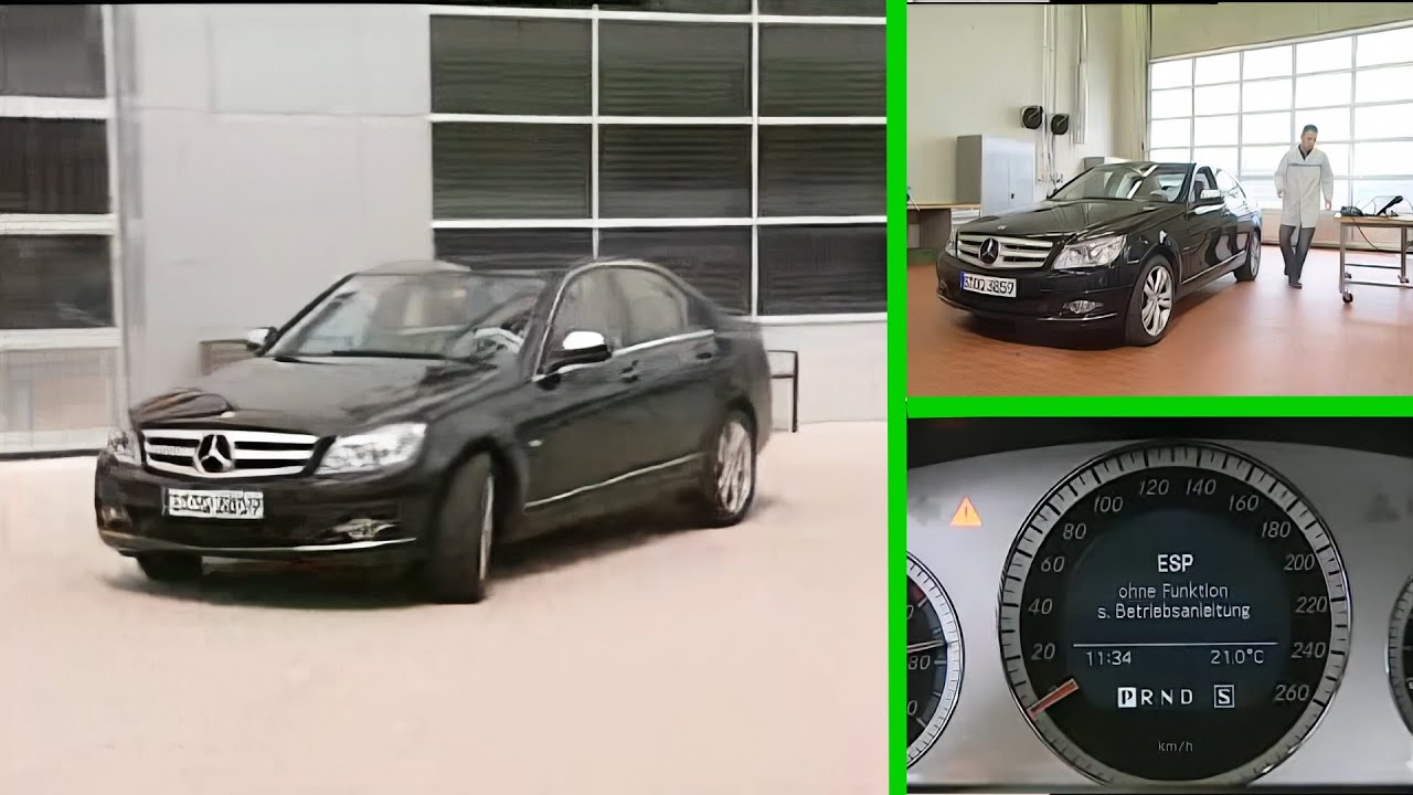 Mercedes C-Class W204 ESP Fault: Diagnosing and Fixing Turn Rate Sensor ...