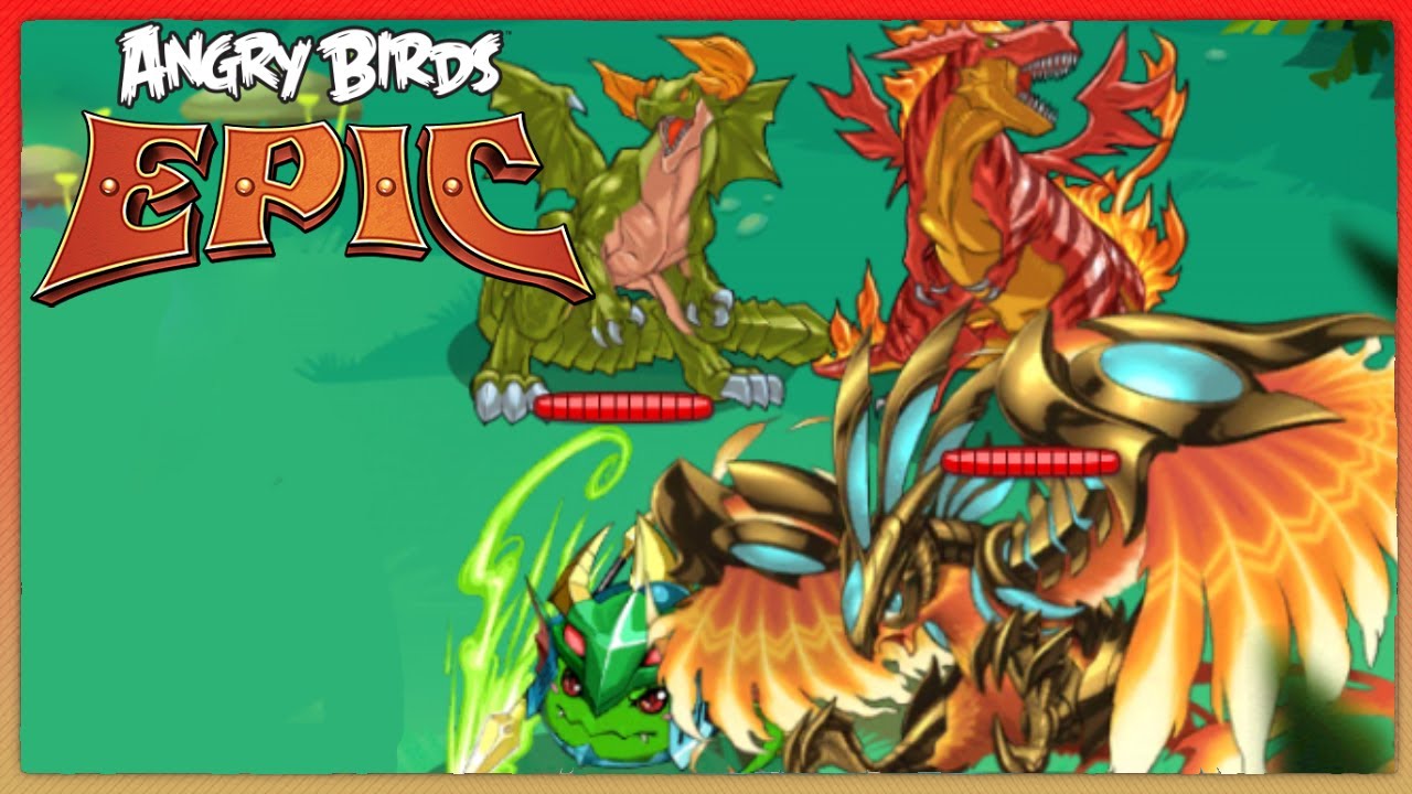Angry Birds Epic | The Epic Dragon Battle - YouTube