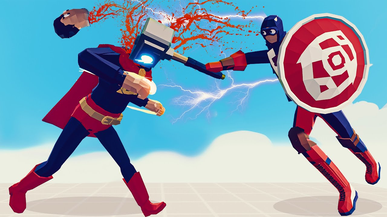 MARVEL and DC TOURNAMENT | TABS - Totally Accurate Battle Simulator ...