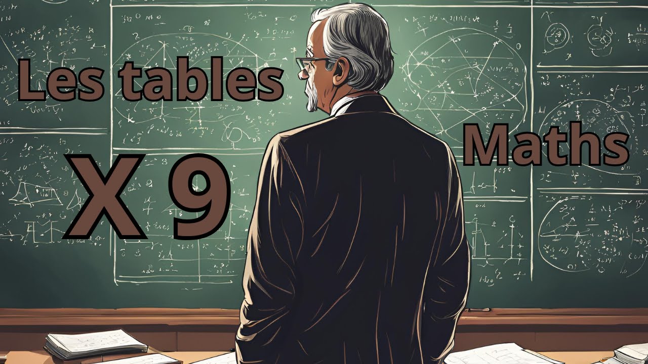 Table de multiplication X 9 - Apprendre à calculer - YouTube