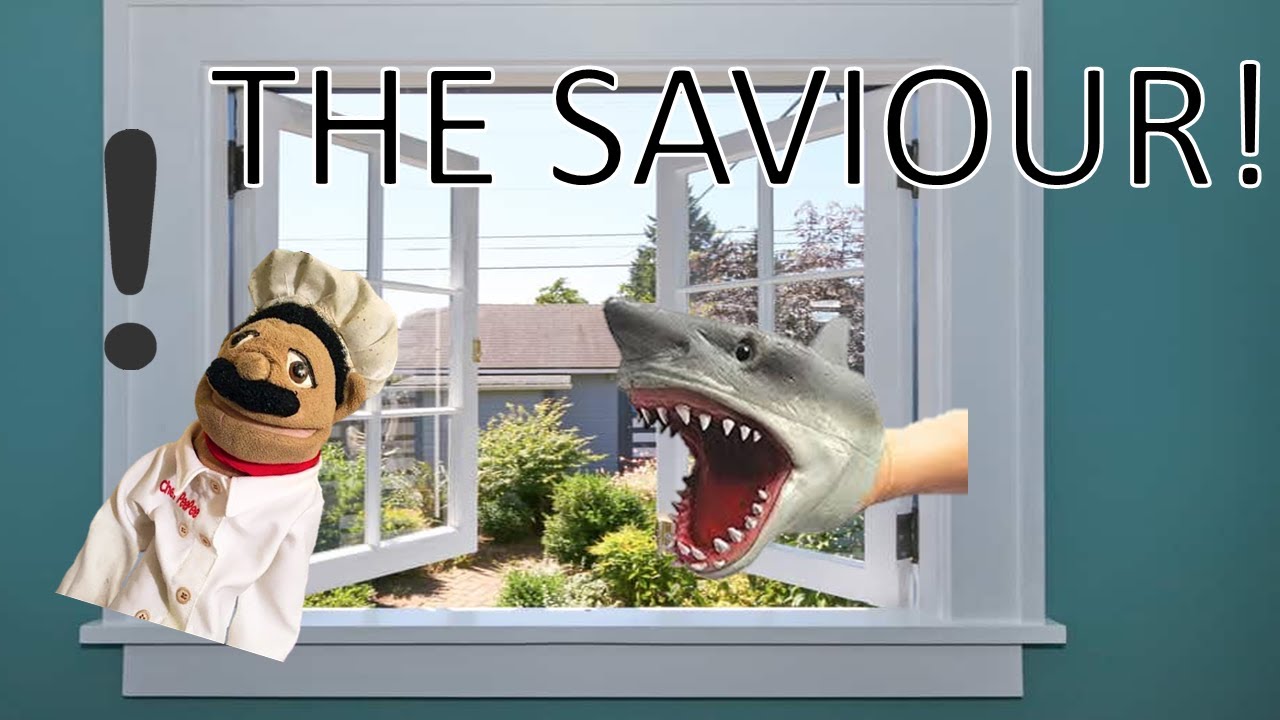 Shark Puppet - THE SAVIOUR - YouTube