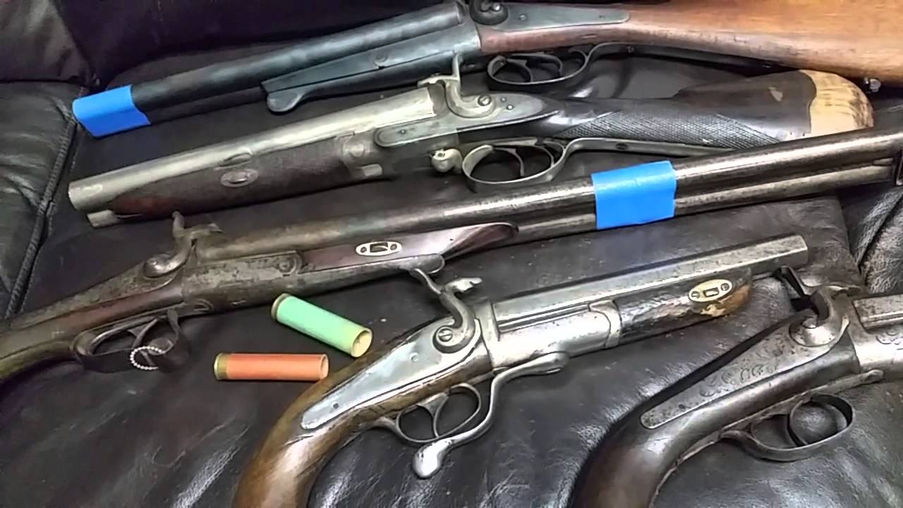 Viewer request video 18: pinfire Sawed off shotguns, howdah pistols ...