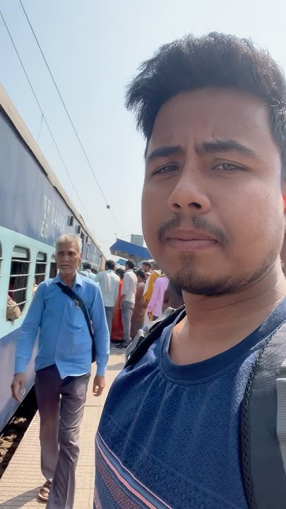 My college journey by train😊 - YouTube