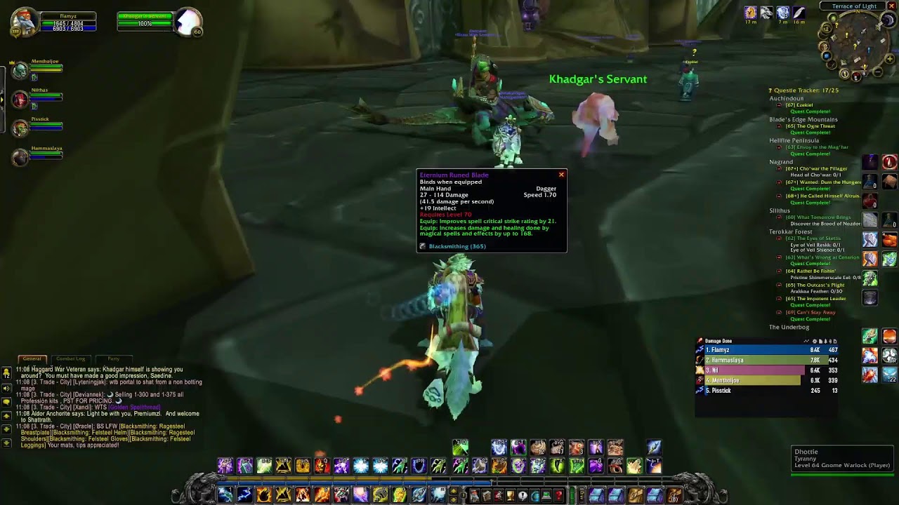 TBC - Finishing NAGRAND (Best Zone) - Ele Sham | Join the Guild !TBC ...