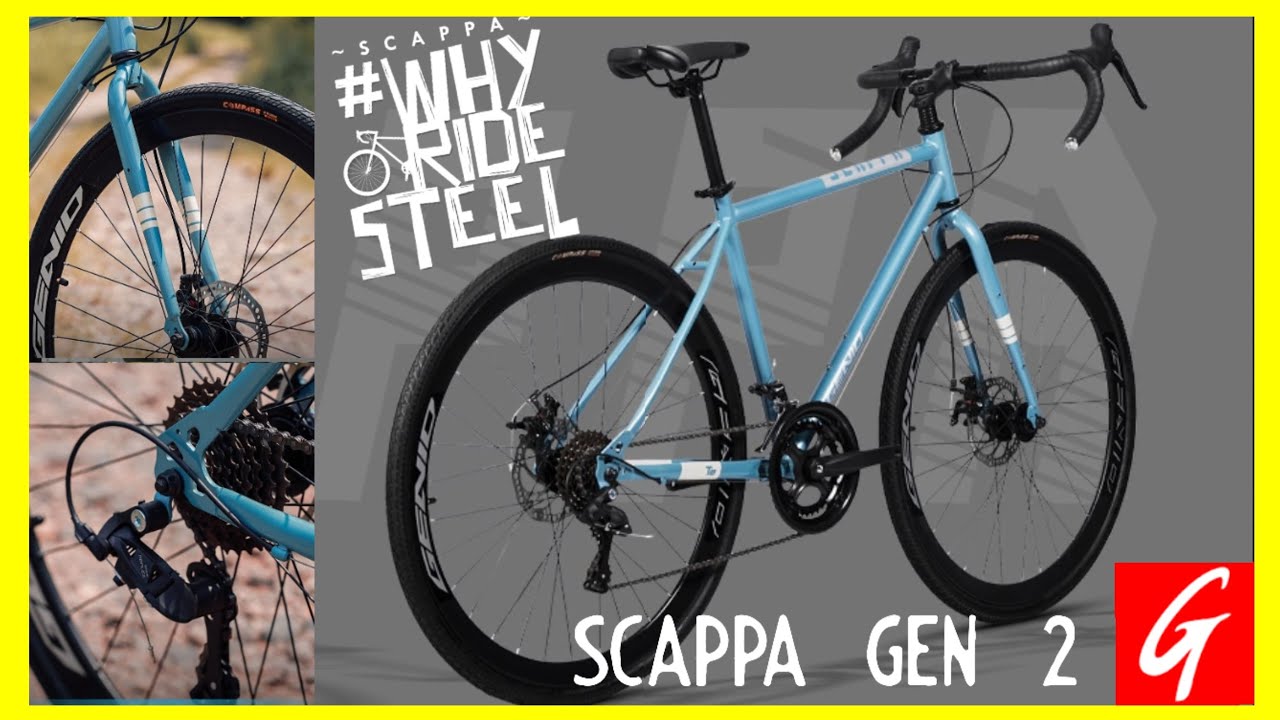 genio scappa 2 | gravel bike murah looks nya mewah ! - YouTube